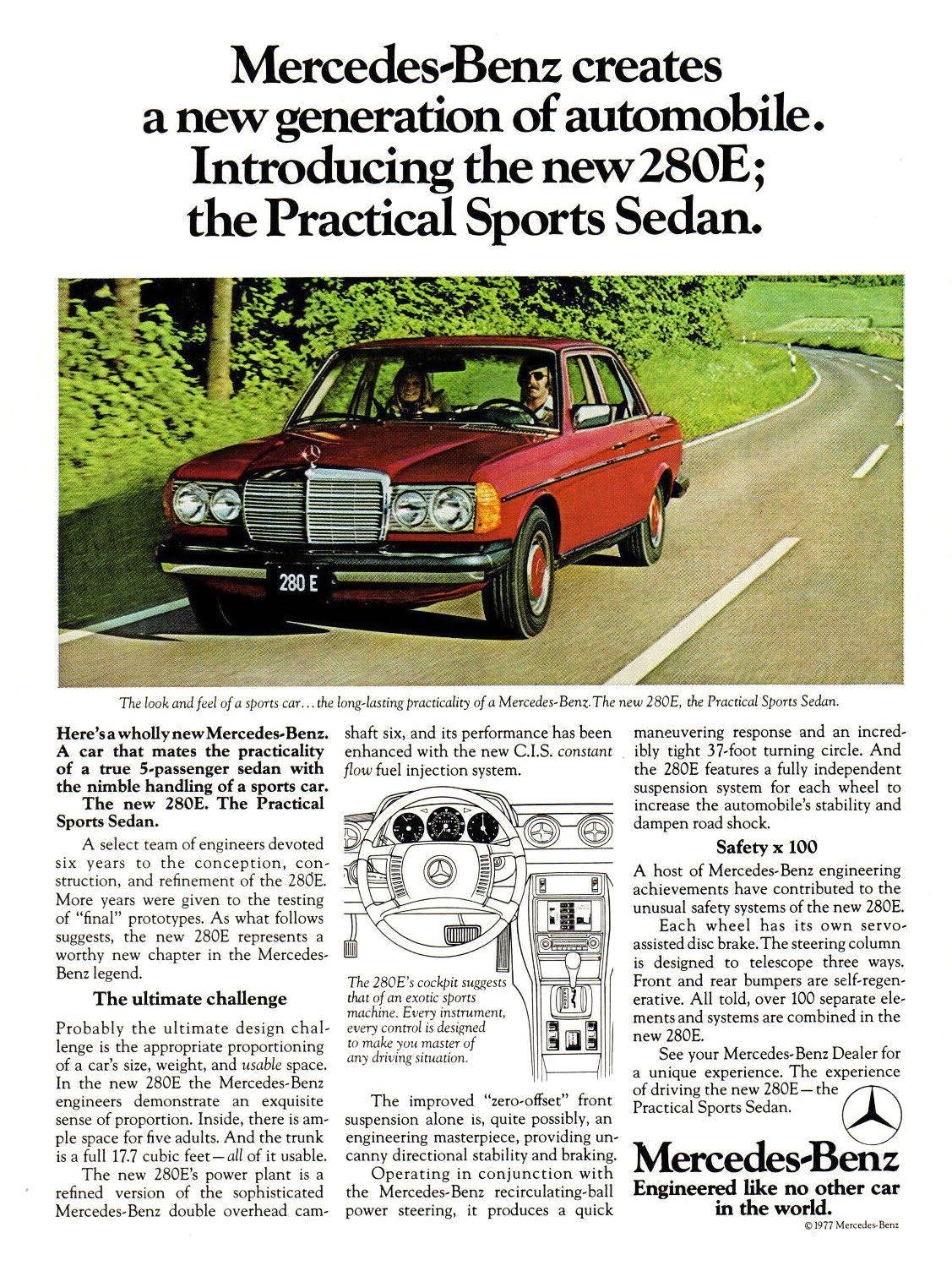 Daimler-Benz AG, 1977 - 70s was party time