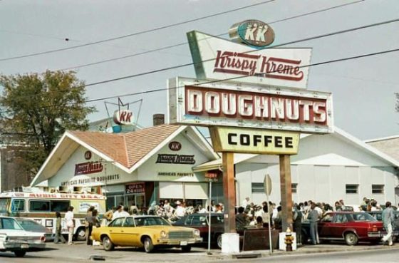 Krispy Kreme Doughnuts 1975 - The 70s