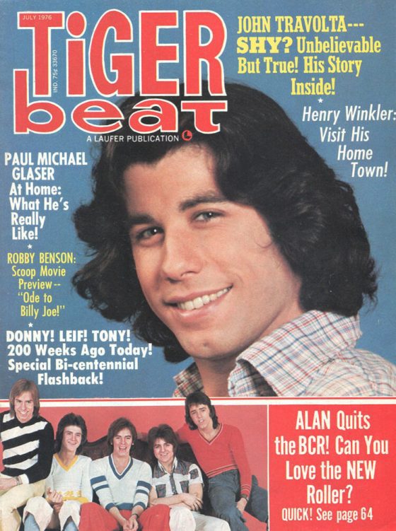 Tiger Beat magazine, July 1976 - The 70s