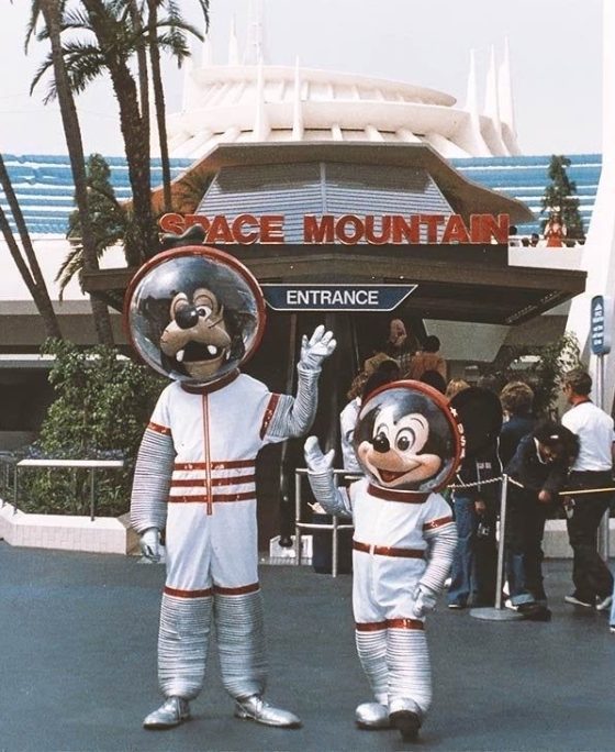 Micky Goofy Space Mountain - The 70s